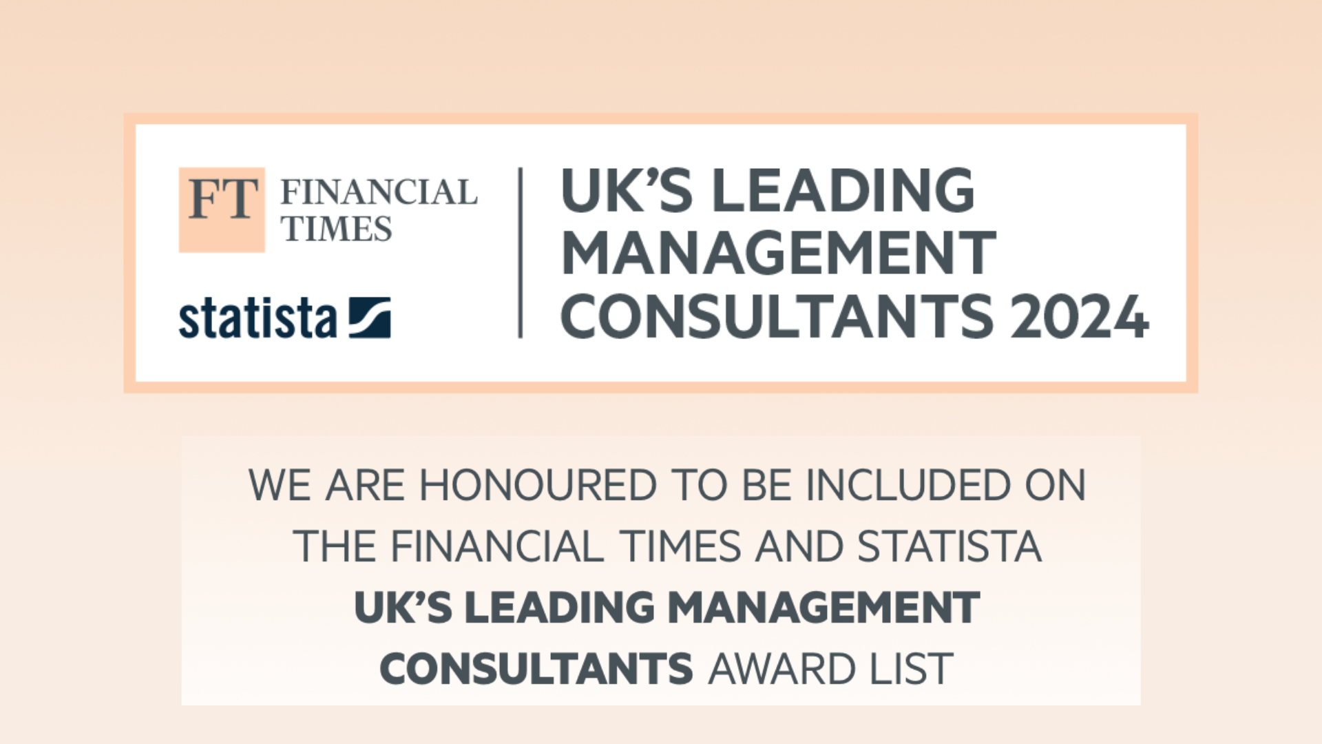 fscom Recognised as FT's Leading Management Consultants in 2024 - fscom